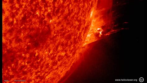 Solar Flare Strong Eruption On Sunspot 1520 July 23 2012 SDO AIA