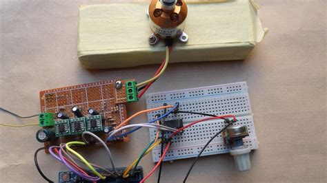 Sensorless Brushless Dc Motor Control With Arduino Youtube