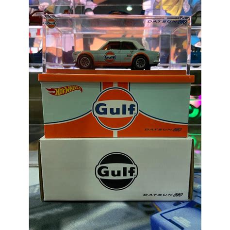 Hot Wheels RLC Exclusive Datsun 510 Gulf Shopee Malaysia