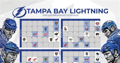 Tampa Bay Lightning Schedule