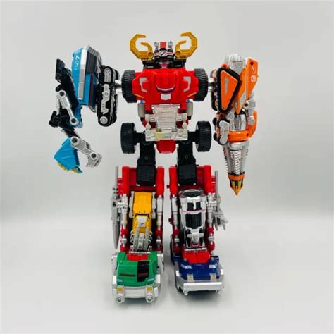 JOUET POWER RANGERS Overdrive Boukenger DX Super Daibouken Megazord