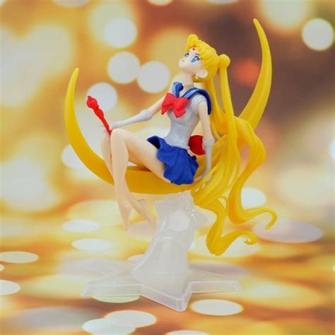 15cm Pretty Soldier Sailor Moon Tsukino Usagi Anime Pvc Figure China Anime Figure And Action