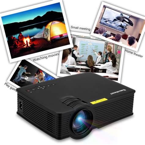 Excelvan Ehd Mini Projecteur Led X Pixels Lumens Home