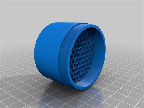 Fichier STL Nid d abeille de 50 mm pour la lunette Modèle à