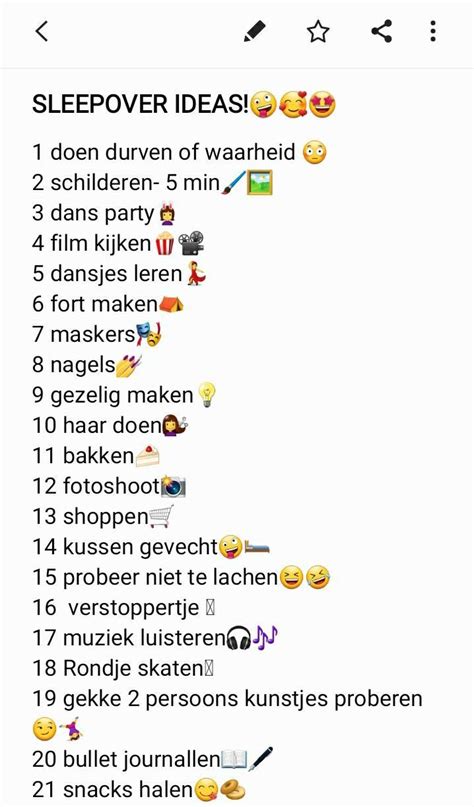 Fun Sleepover Ideas Things To Do At A Sleepover My Wish List To Do