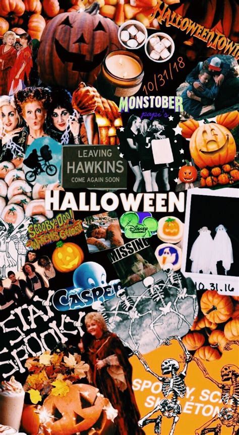 Halloween Movie Collage Wallpapers Wallpaper Cave