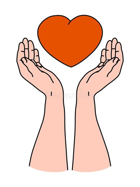 Two Hands Holding A Heart Clipart Transparent