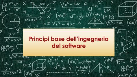 Principi Dell Ingegneria Del Software YouTube