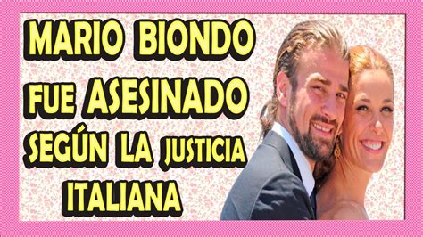 La Justicia Italiana Cierra El Caso Sobre La Muerte De Mario Biondo