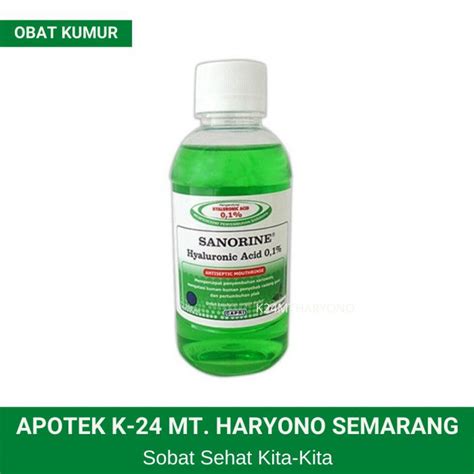 Sanorine Hijau Mouthwash Obat Kumur 200 ML Lazada Indonesia