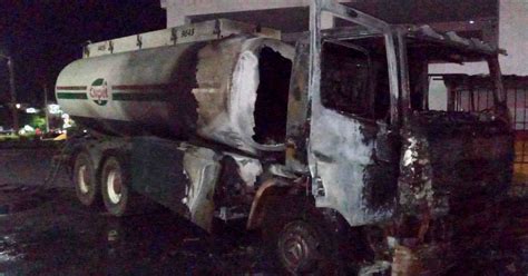 CUPET cambia su versión oficial del incendio de una pipa de combustible