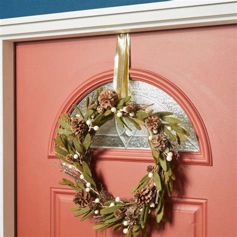 The Best Way To Hang A Wreath On Your Door Wreaths Holiday Decor