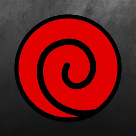 Naruto Uzumaki Clan Logo Sticker Popahead