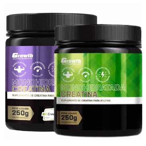 Creatina Monohidratada Ou Creapure 100g 250g ORIGINAL Growth