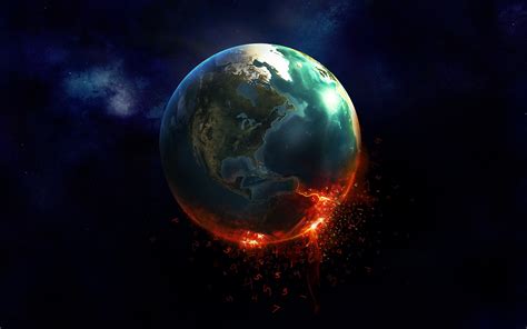 Papel de parede planeta Terra círculo atmosfera universo
