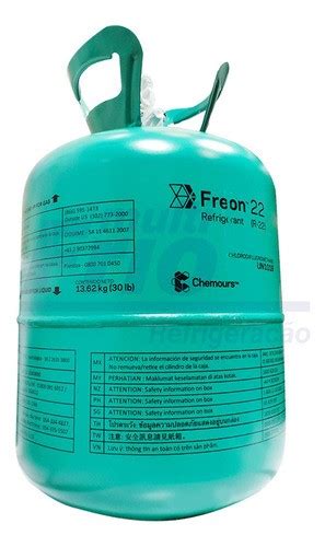 Gás Botija R22 CHEMOURS Dupont 13 62 Kg Refrigerante