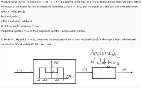Solved Matlab Question I Need The Code And The Outputs Please