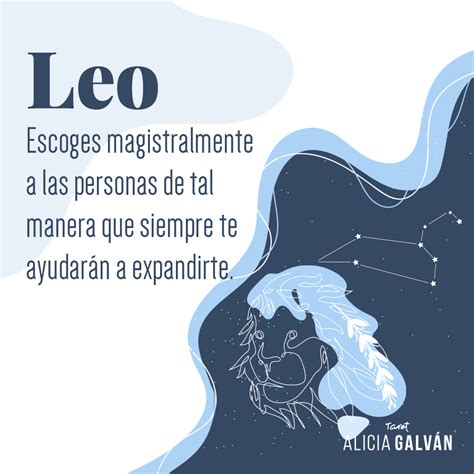 Leo Horóscopo Semanal Alicia Galván Leo signo zodiaco Zodiaco