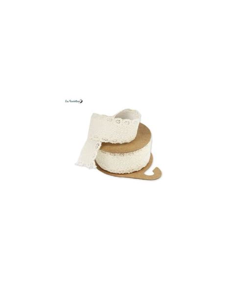 Dentelle Adhésive Ivoire 2 8cm X 2 mètres Les Bambetises