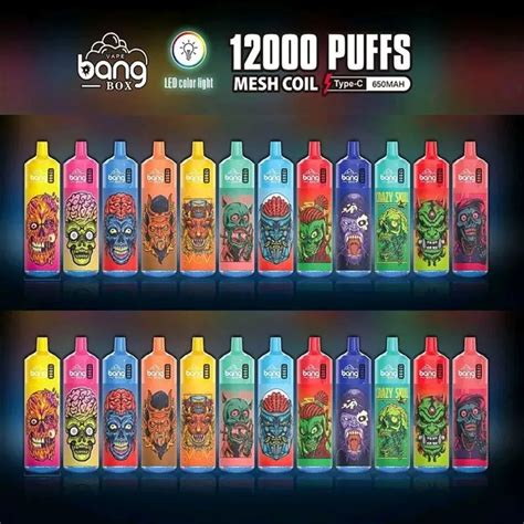 Original Bang Box 12000 Puffs Disposable E Cigarettes Vape Pod Device