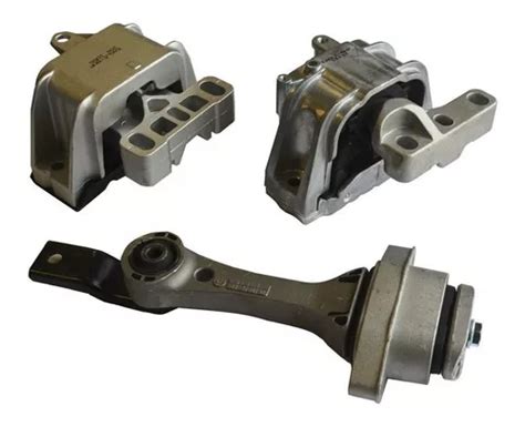 Soportes De Motor Vw Jetta A4 Motor 2 0 1999 A 2010 3 Pzas Meses