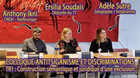 Ersilia Soudais TR1 Construction sémantique et juridique d une