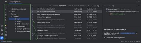 Manage Git Branches IntelliJ IDEA Documentation