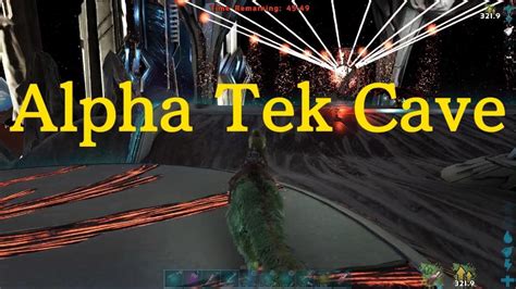 ARK Survival Evolved Boosted Alpha Tek Cave YouTube
