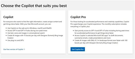 Microsoft Copilot Free Vs Copilot Pro Differences Features WebSetNet