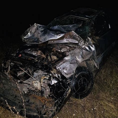 Grav accident de circulație pe DN 65 Un autoturism a plonjat de pe