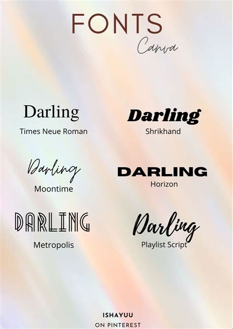 12 Best Canva Free Font Pairings For Pinterest Pins Magentastreaks