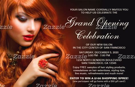 Spa Grand Opening Flyer