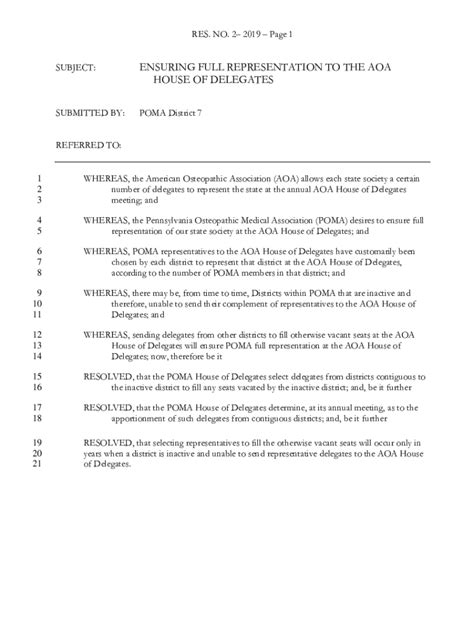Fillable Online AOA Policy Statements Fax Email Print PdfFiller