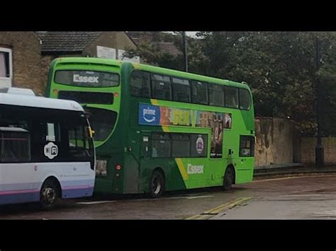 RAGING KICKDOWN First Essex Enviro 400 Trident WA56 FTT 33418 Route