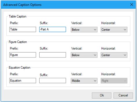 Quickly Insert Or Add Caption To Table And Change Table Caption Format