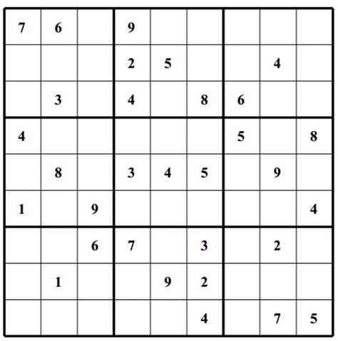 Printable Sudoku Per Page Blank Printable Sudoku Free