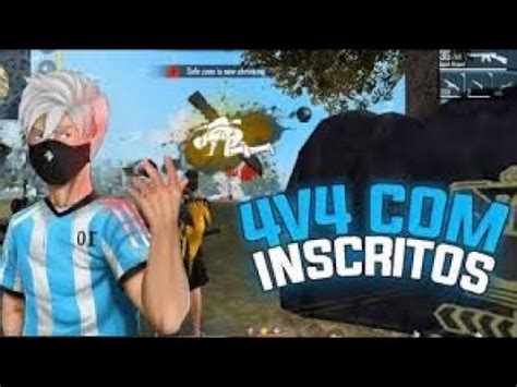 Live Ff Free Fire Ao Vivo X X Inscritos Sala Personalizada