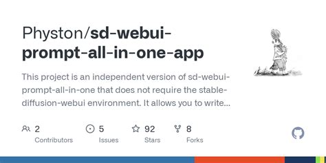 Releases Physton Sd Webui Prompt All In One App Github