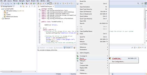 Create TestNG Project In Eclipse Run Selenium Test Script