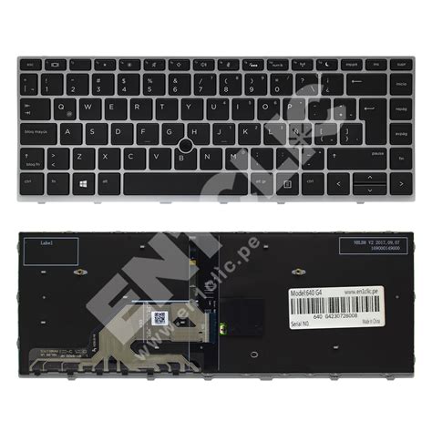 Teclado Para HP ProBook 640 G4 Retroiluminado En1Clic