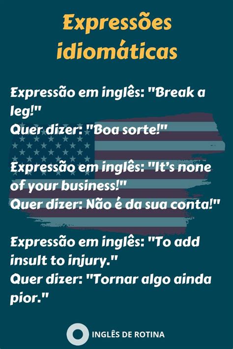 As Express Es Mais Usadas No Dia A Dia Em Ingl S