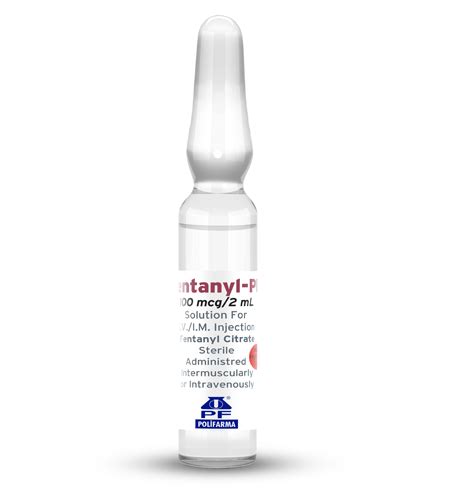 We Stand By Life Polifarma FENTANYL PF 100 MCG 2 ML SOLUTION I V I