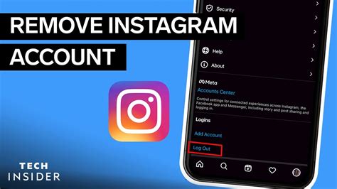 How To Remove An Account On Instagram YouTube