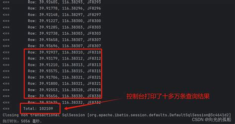 spingboot项目中mybatis控制打印sql结果集 mubatis打印的sql包含结果集 csdn博客