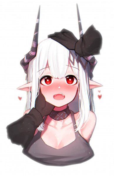 Anime Girl With Bull Horns