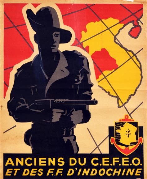 Original Vintage Posters Propaganda Posters French Far East