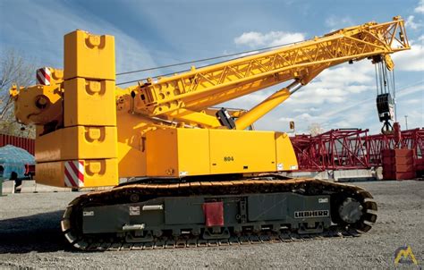 2012 Liebherr LTR1100 120 Ton Telescopic Crawler Crane For Sale Hoists