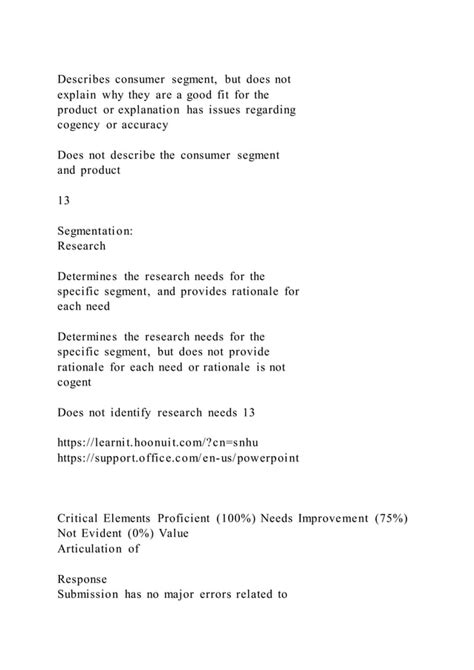 MKT 345 Milestone One Guidelines And Rubric Market Resear PDF