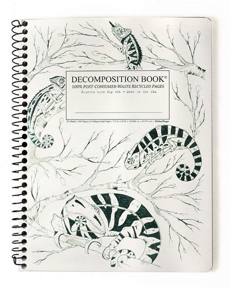 Recycled Notebooks Made In USA Decomposition Book Recycled Notebook