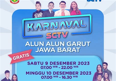 Jadwal Acara SCTV Hari Ini Sabtu 7 September 2024 Karnaval SCTV FTV
